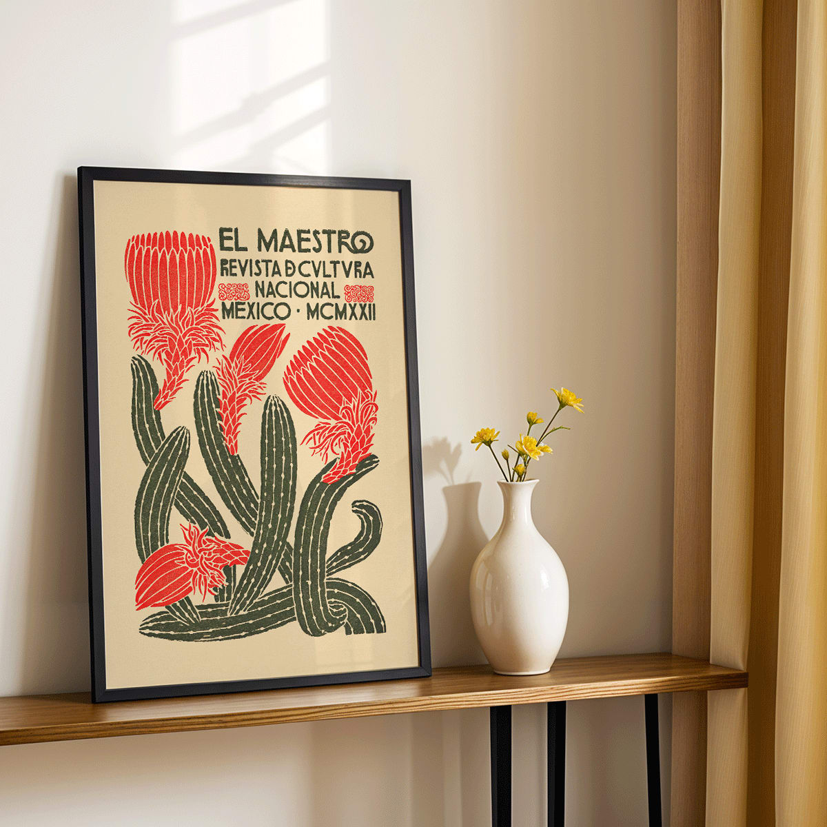 Poster | Floral Design El Maestro 1 | MORYARTY – Moryarty Vintage Posters