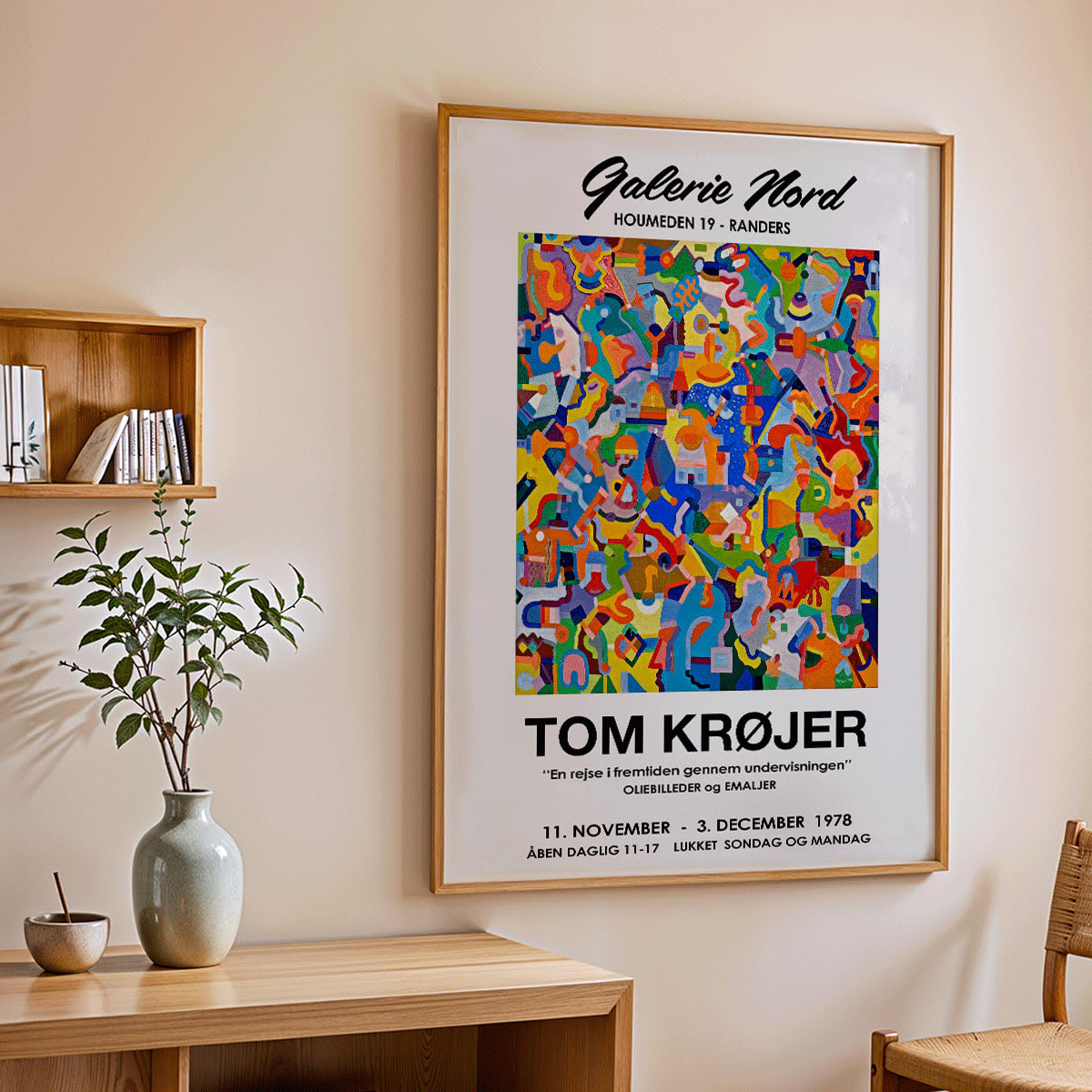 Poster | Tom Krojer Exhibition 1978 | MORYARTY