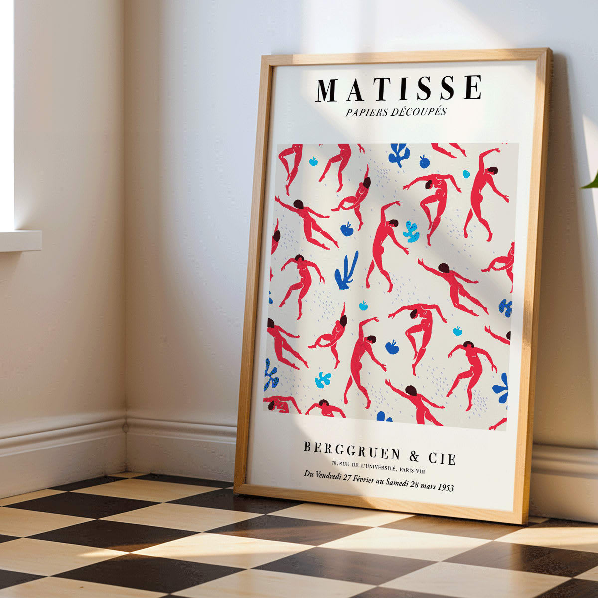 Poster | Matisse Dancing Figures Exhibition | MORYARTY